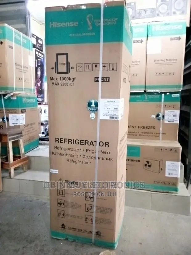 Brand New HISENSE(REF35DR)245L/HALF HALF(Water Dispenser) in Ojo ...