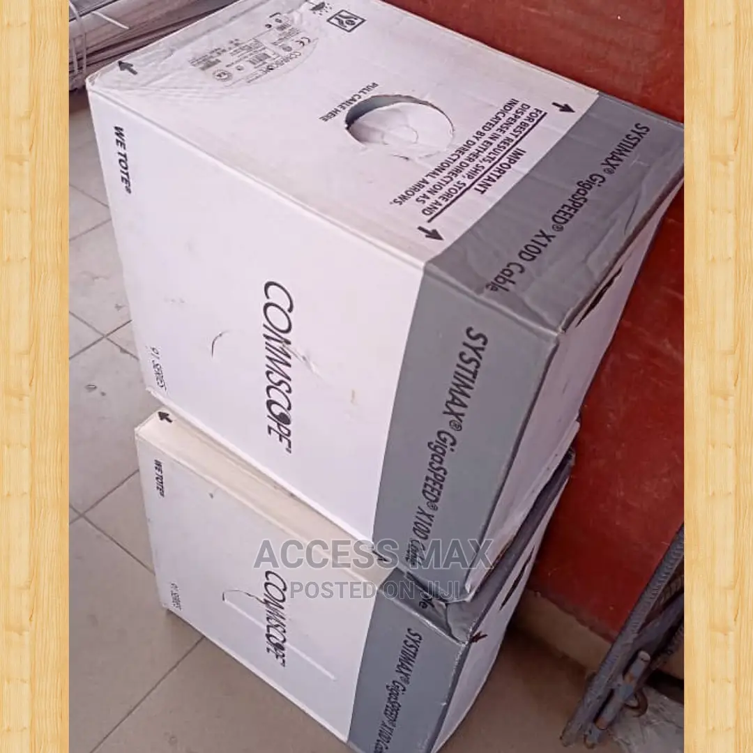 Commscope Cat6a Cables Pure Copper Completed 305m in Lagos Island (Eko ...
