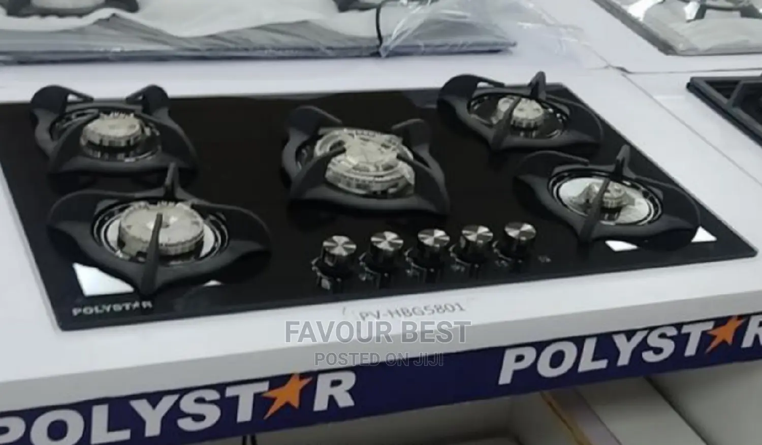 Polystar in Built Gas Cooker 90cm Automatic 5 Burners in Amuwo-Odofin ...