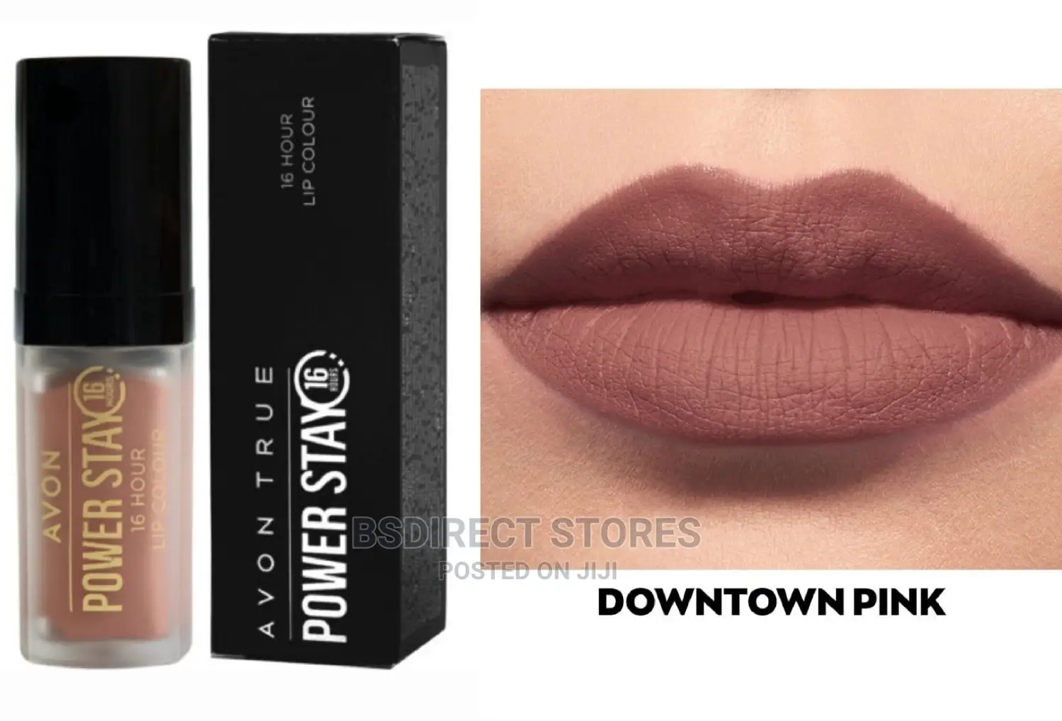 Avon True Colour DOWNTOWN PINK Power Stay Lip Colour in Utako - Make-Up ...