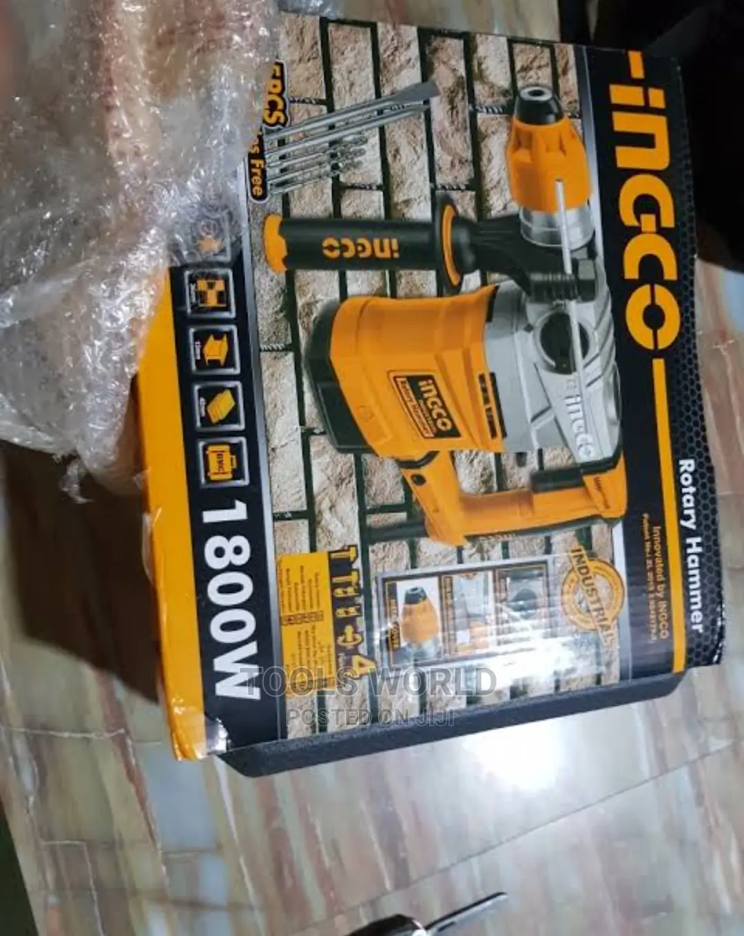 Ingco RH18008 1800W Rotary Hammer With SDS Plus Chuck System in Lagos ...