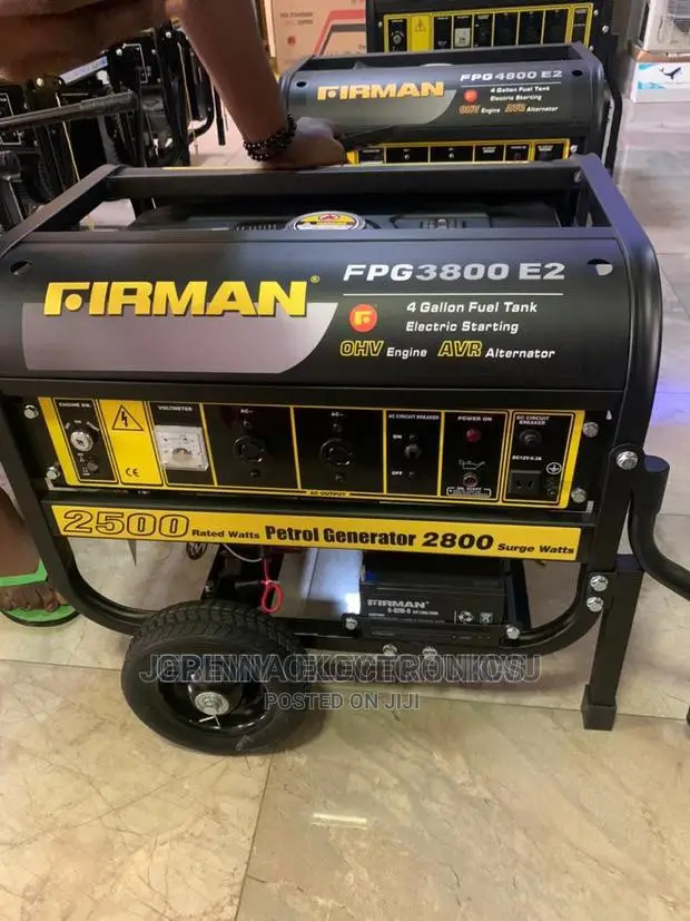 Brand New SUMEC Fireman Generator/3.5kva/Key Starter/Battery in Ojo ...