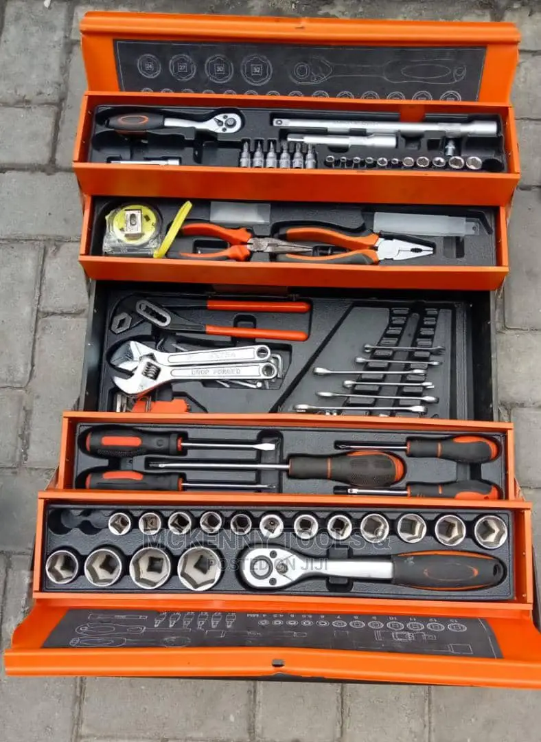 Folding Metal Tool Box With 85 Tool Sets in Lagos Island (Eko) - Hand ...