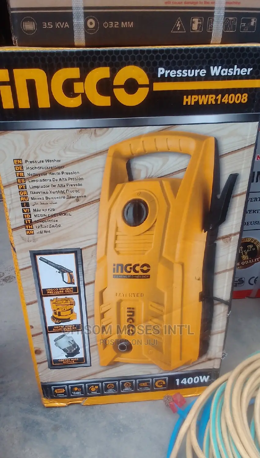 Ingco Pressure Washing Machine in Port-Harcourt - Electrical Hand Tools ...