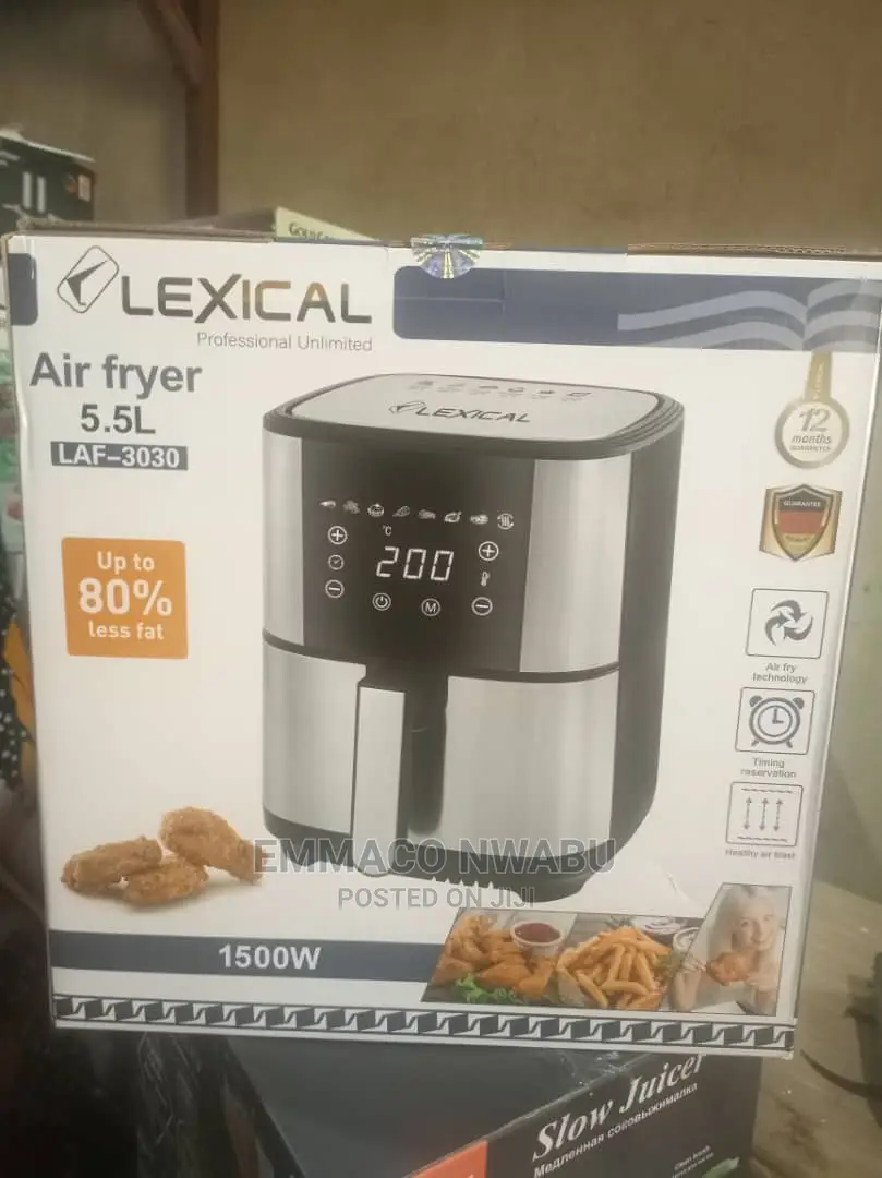 LEXICAL Professional Digital Airfryer 5.5litres 1500watts in Ojo ...