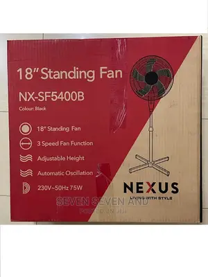 Nexus 18" Standing Fan NX-SF5400B in Lagos Island (Eko) - Home ...