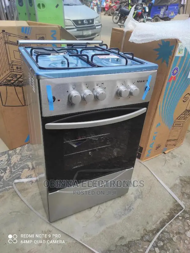 Brand New MAXI(50504BINOX)3+1)Standing Gas Cooker/Silver/ in Ojo ...