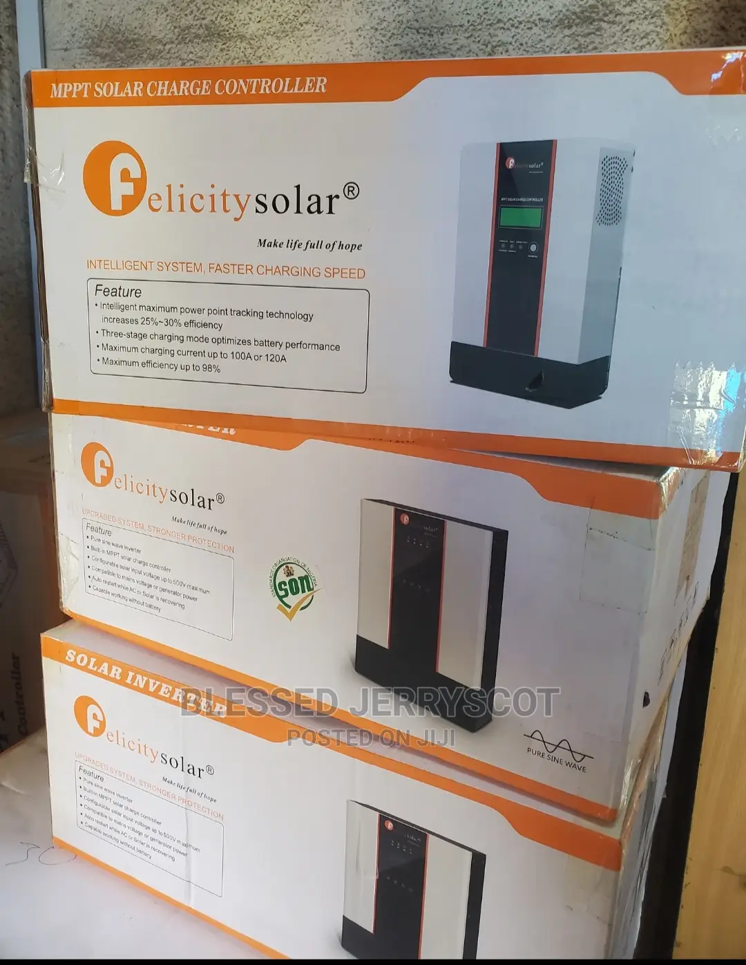 Felicity 100A,48v MPPT Charge Controller Available. in Mushin - Solar ... Felicity 100A,48v MPPT Charge Controller Available. in Mushin - Solar ...