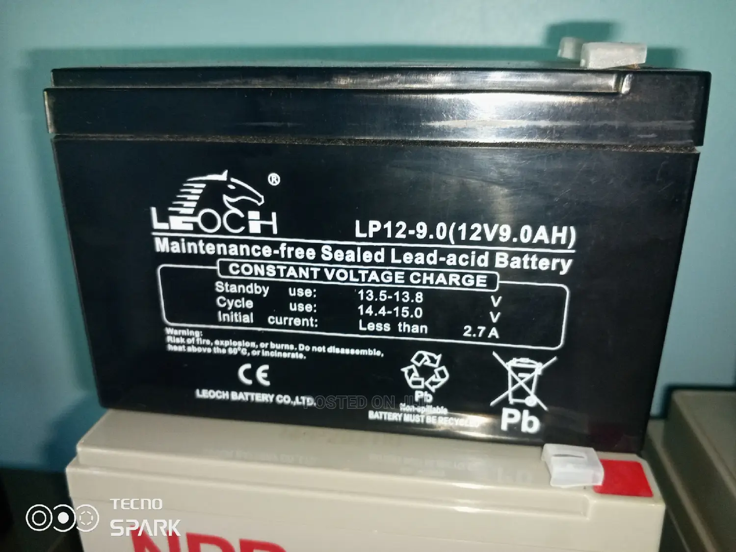 LEOCH 9ah 12v Deep Cycle UPS Battery in Ojo - Solar Energy, Jeaco ...