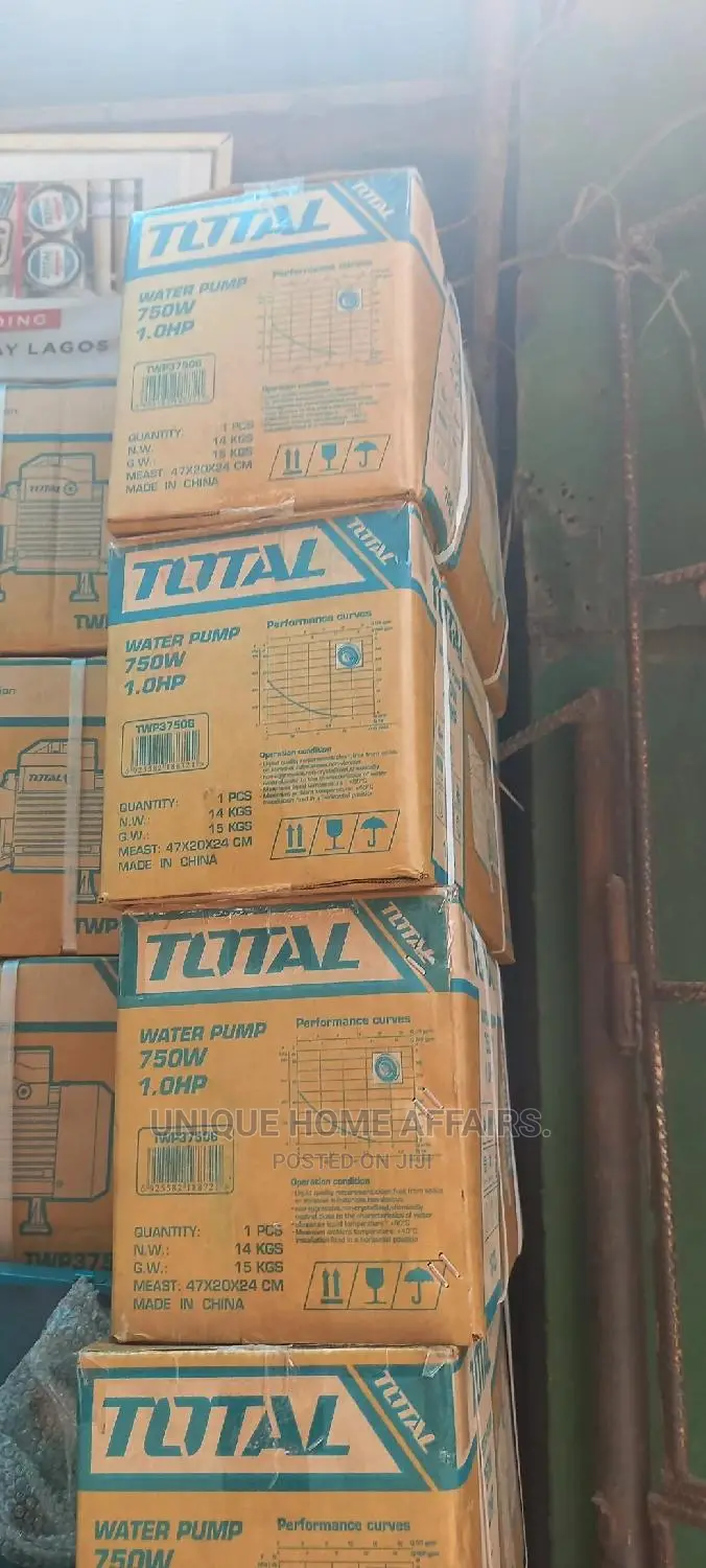 Total Water Pumping Machine 1hp in Orile - Plumbing & Water Supply ...