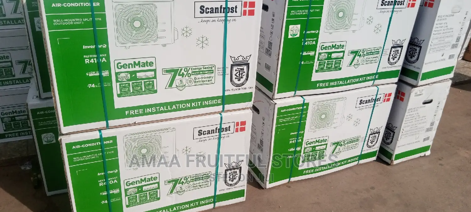 Scanfrost 1.5hp Inverter AC Genmate in Wuse - Home Appliances, Amaechi ...