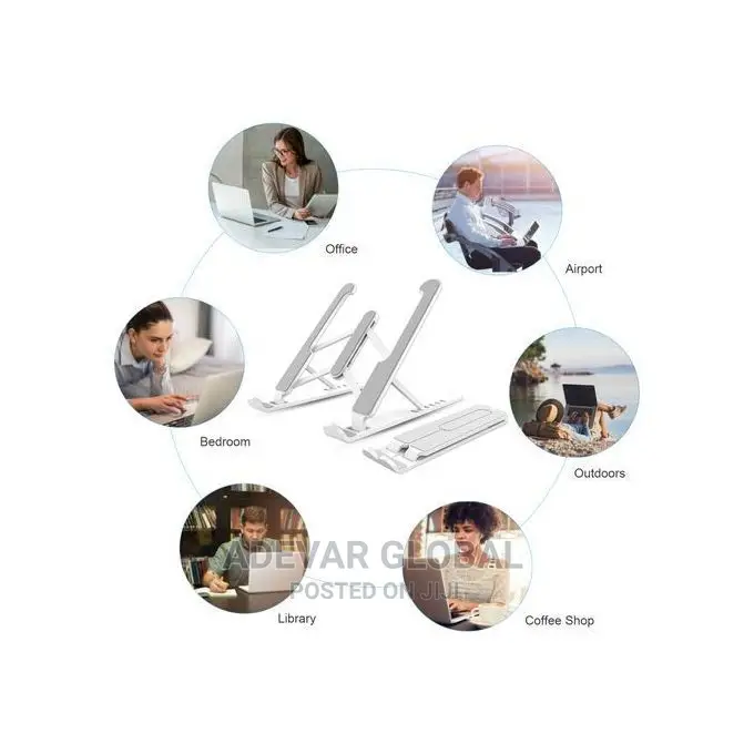 Original Adjustable Stainless Steel Laptop Stand in Ikeja - Computer ...