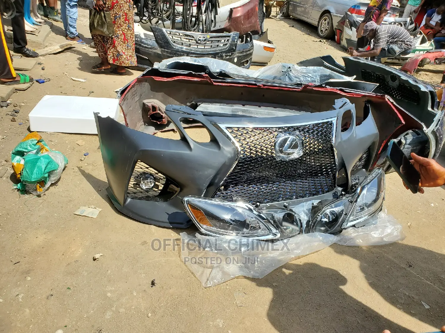 Complete Kit Gs350 2008 to 2020 Sport Bumper and Headlight in Mushin ...