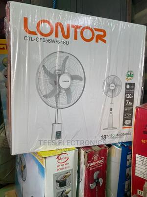 Lontor 18 Inches Rechargeable Standing Fan 160H in Lagos Island (Eko ...