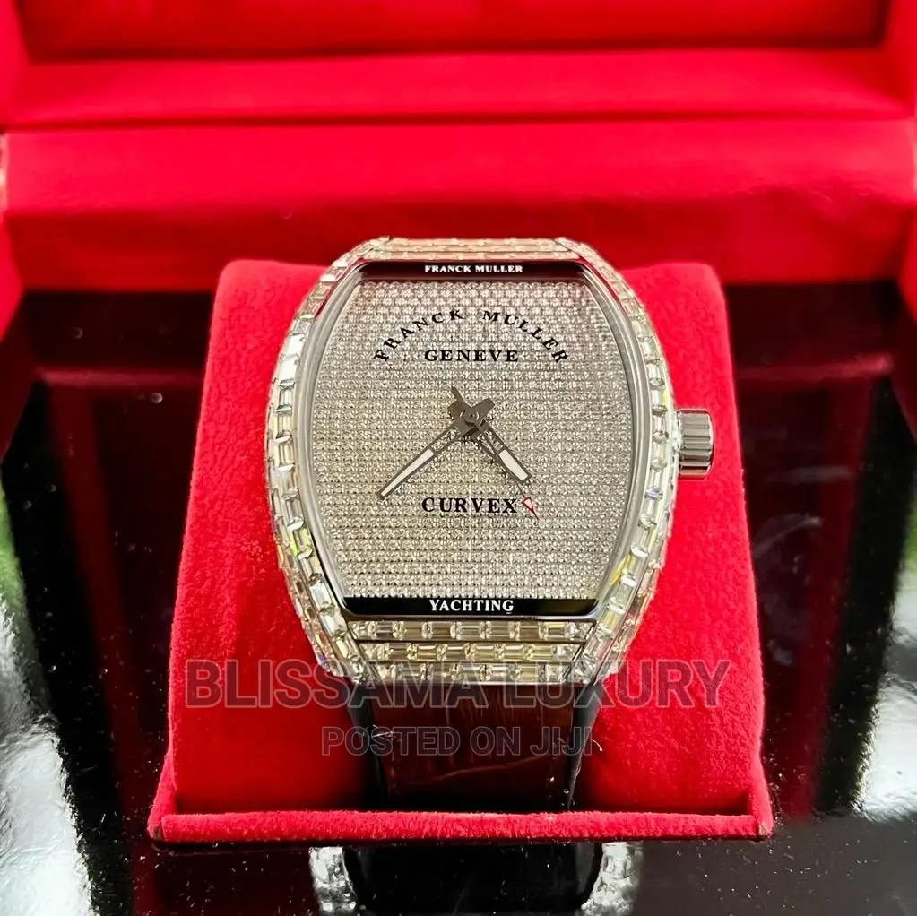 Frank Muller Full Stone Leather Automatic Wristwatch in Lagos Island ...