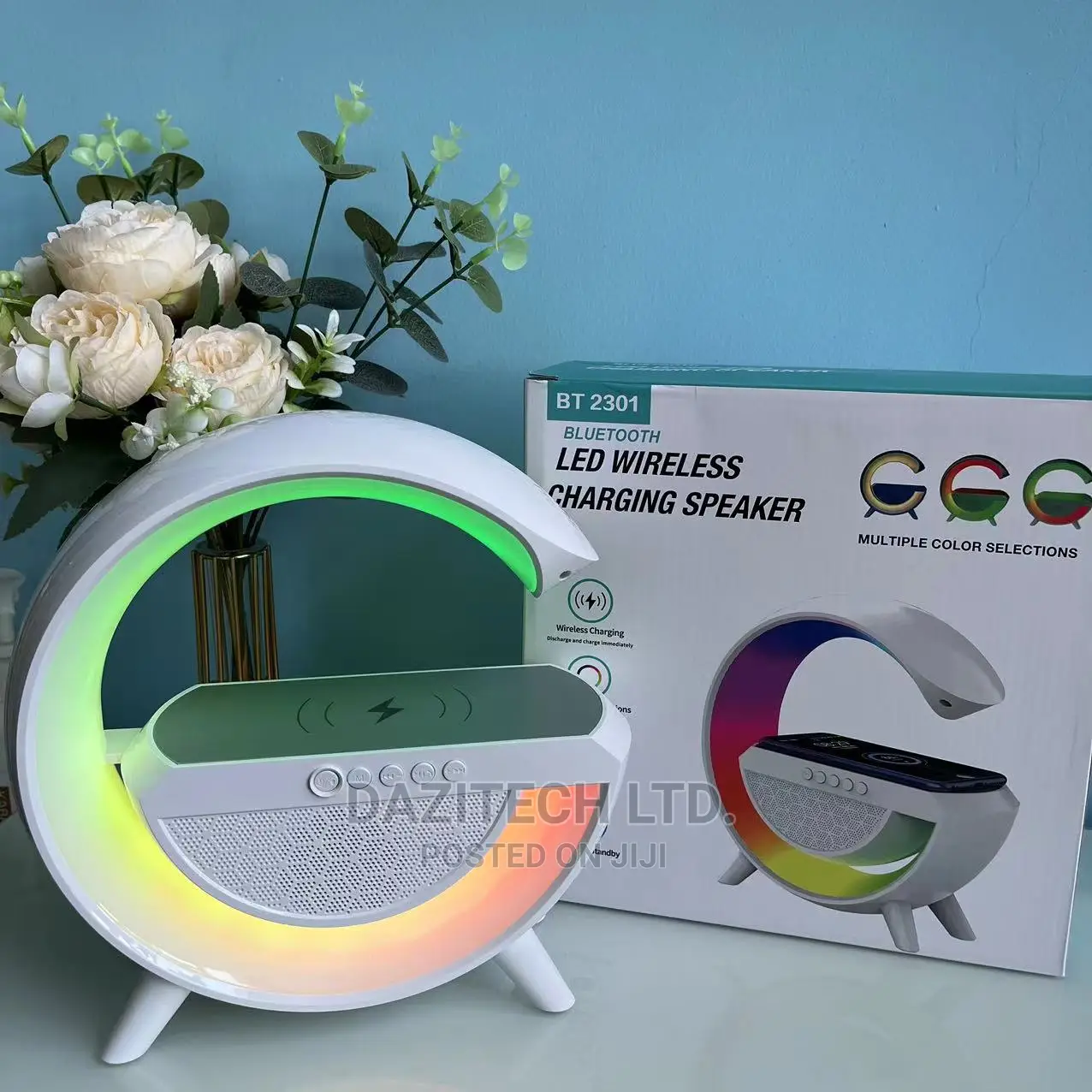 LED Wireless Charging Speaker in Ikeja - Accessories for Mobile Phones & Tablets, Dazitechltd ...