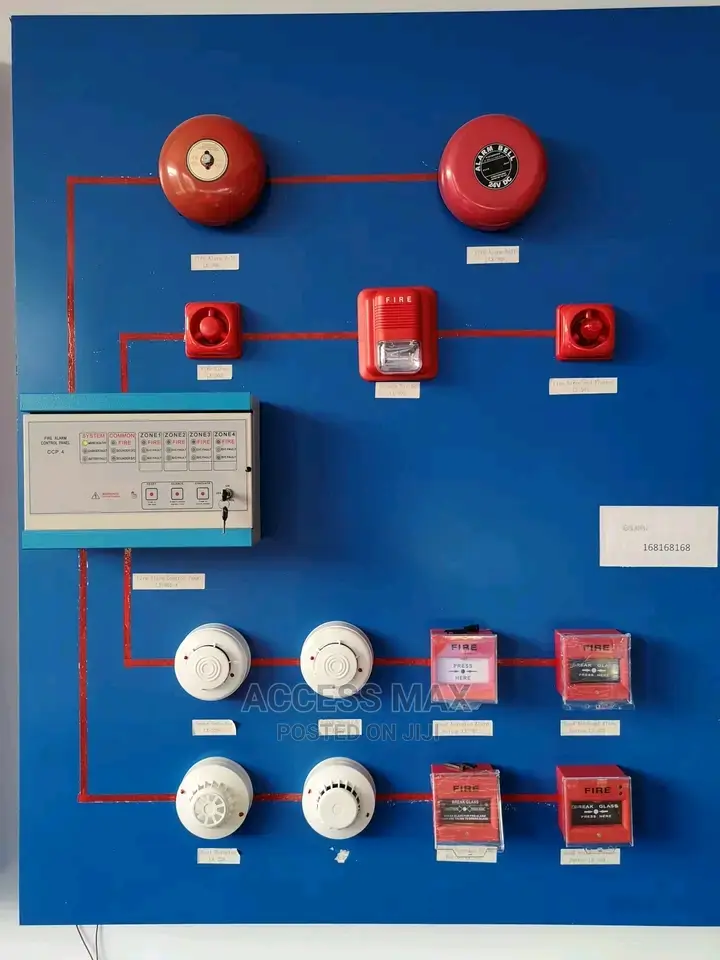 Panel .. Smoke Detector.... Break Glass... Sounder Bell.. in Lagos ...
