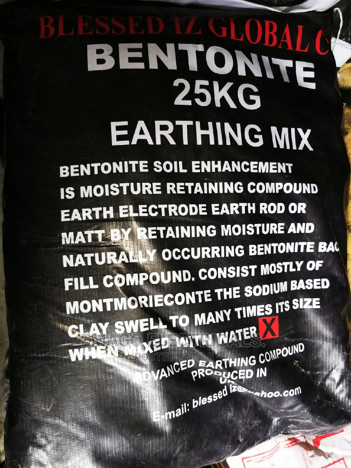 25kg Bentonite Earthing Grounding Solution in Ojo - Manufacturing ...
