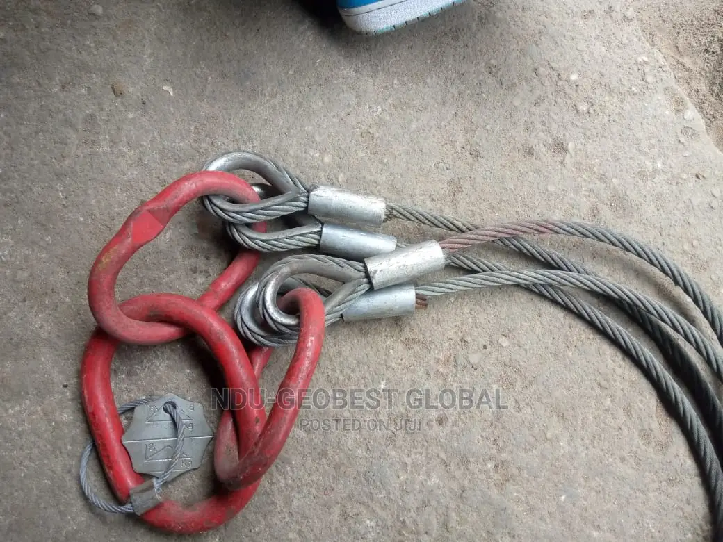 Customised 3-Leg Bridle Synthetic Rope Slings in Port-Harcourt - Hand ...