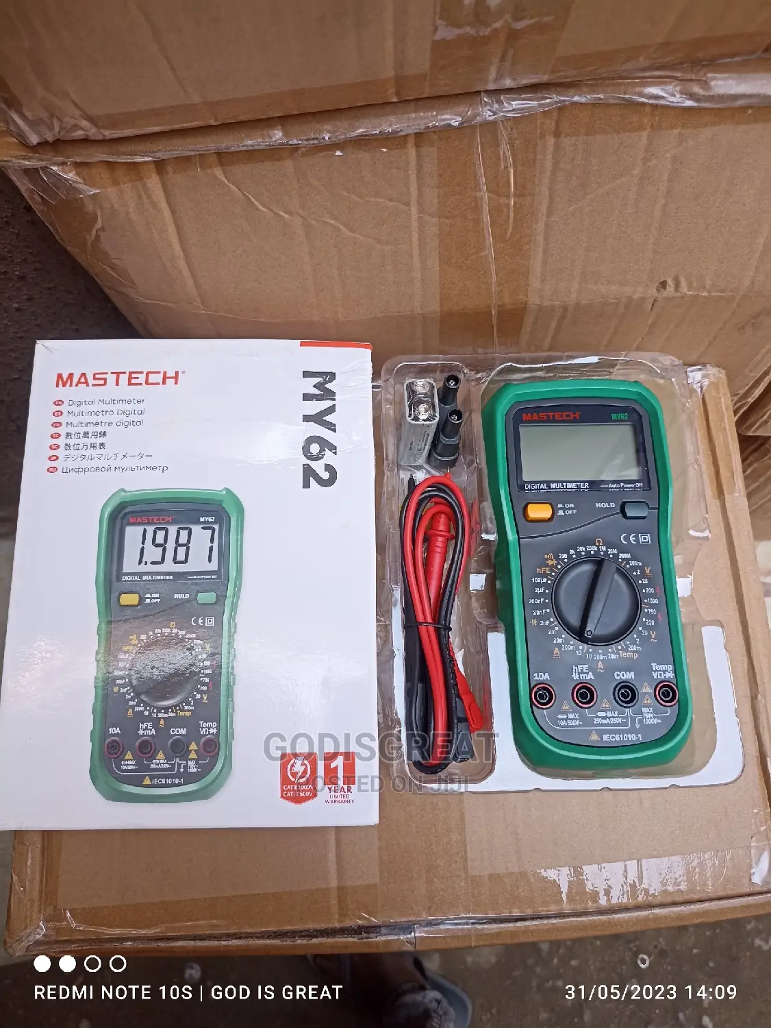 MY62 Mastech Digital Multimeter in Lagos Island (Eko) - Measuring ...