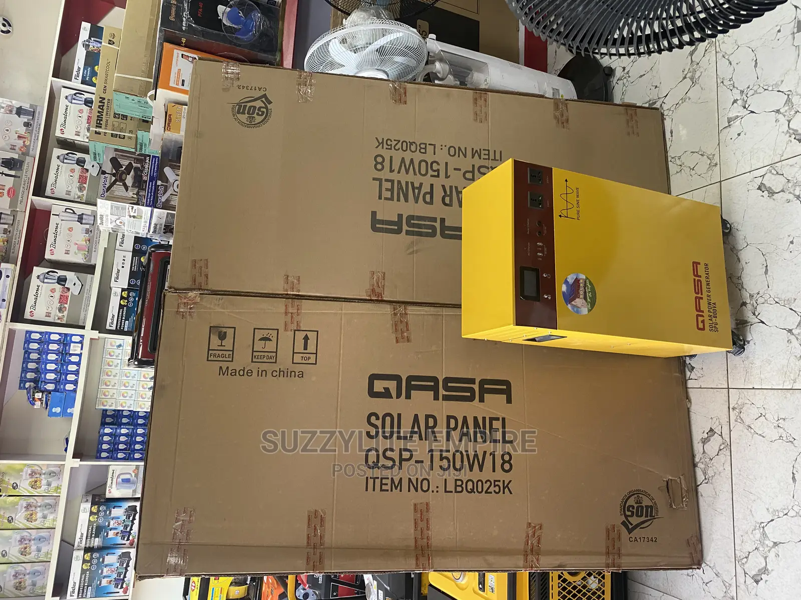 QASA Solar Generator (Inverter)With Double Pannel in Wuse 2 ...