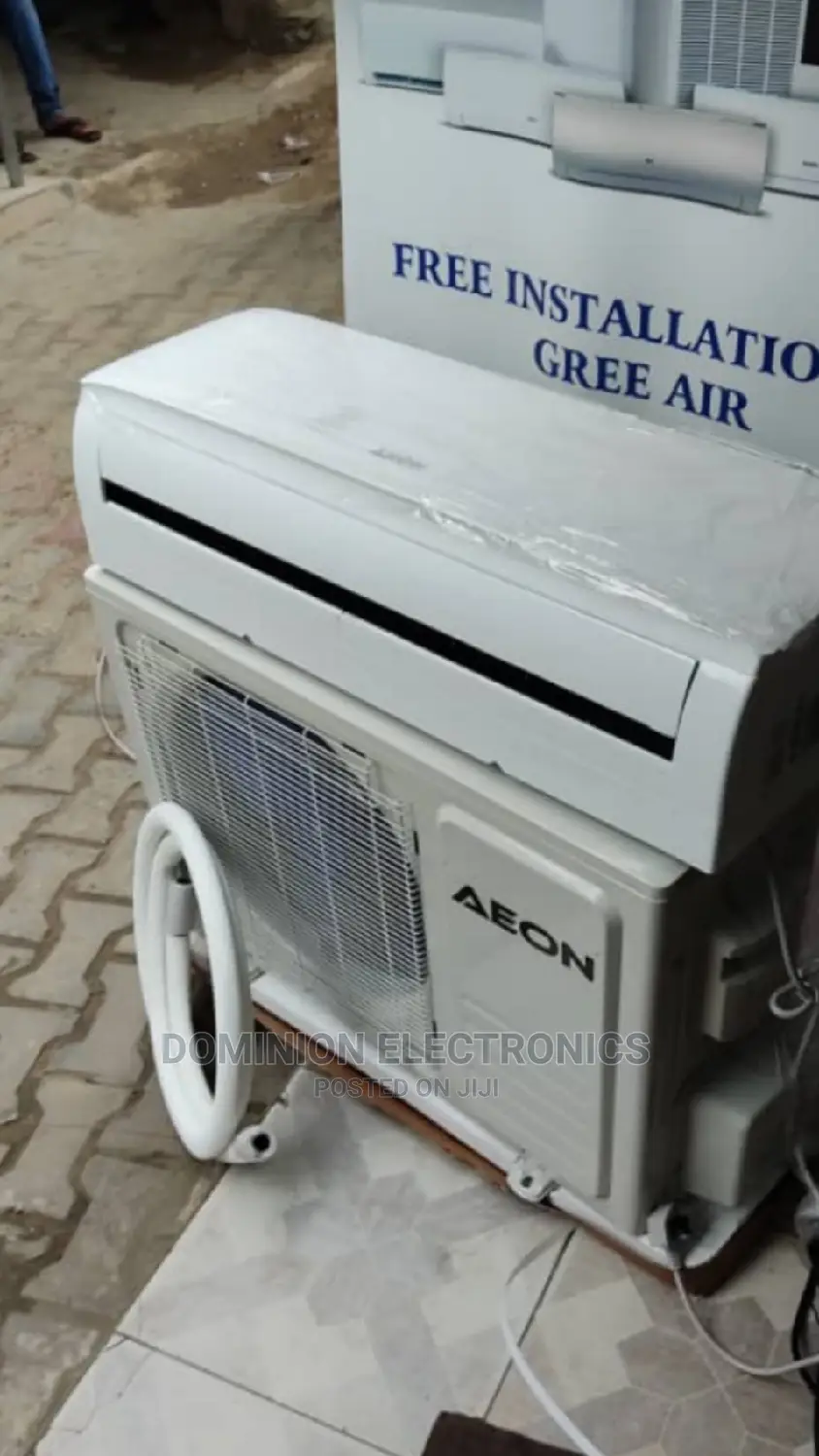 New AEON 1hp Split AC (R410A)Super Cooling Free Kit Warranty in Lekki ...