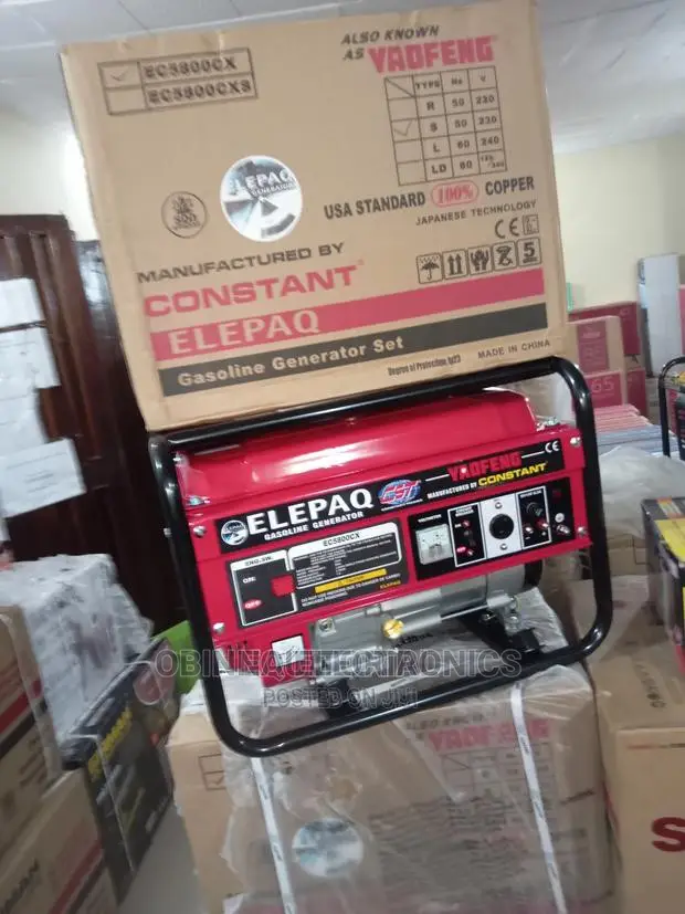 Brand New Elepaq Constant 2.8kva Generator 100% Full Copper in Ojo ...