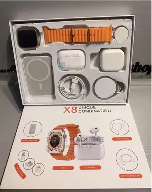 8-in-1 X8 Unique Ultra Combination Smartwatch in Ikeja - Watches, Tonix ...