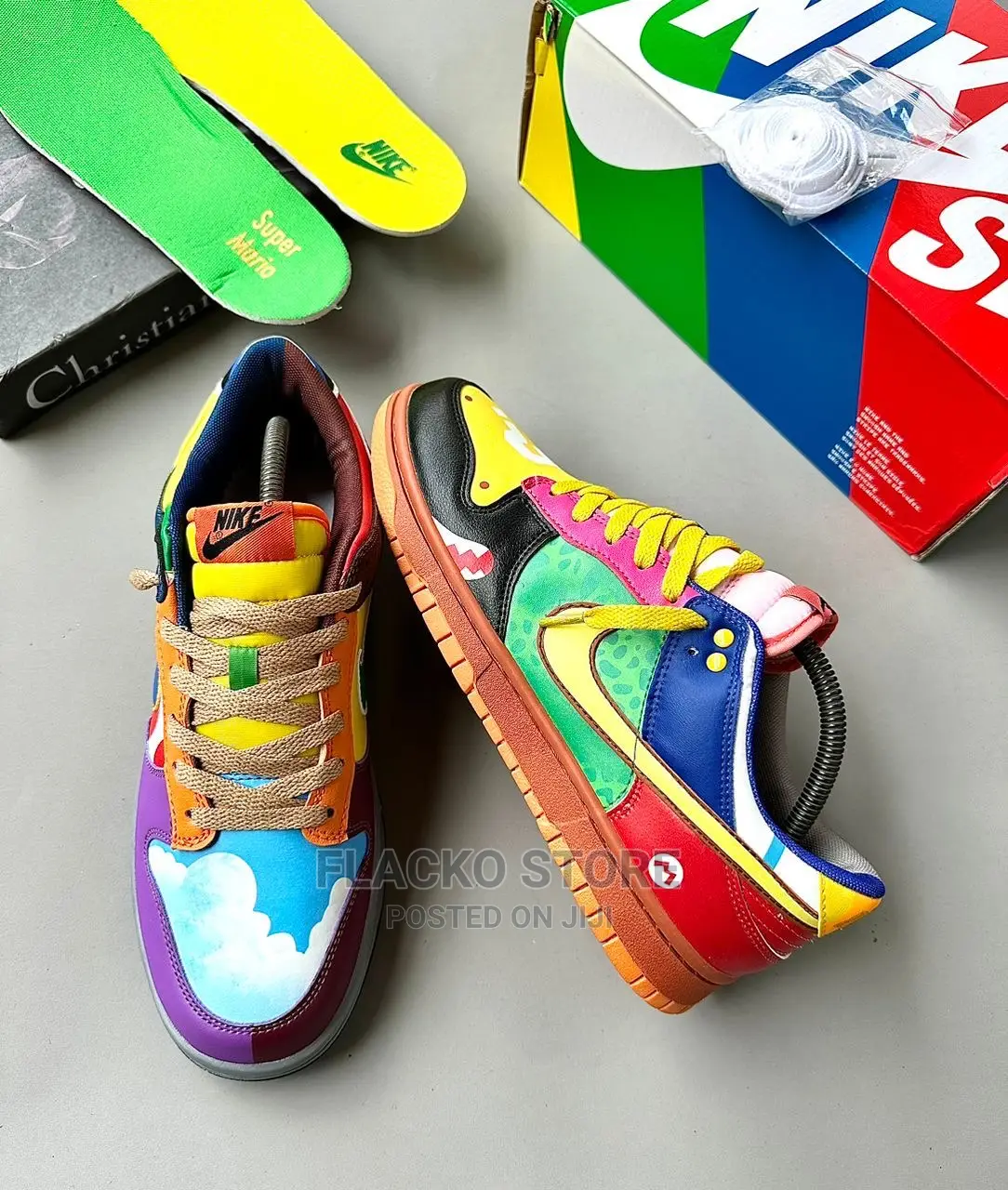 Original Nike Sb Dunk Low “What the Super Mario” Sneakers in Lagos ...