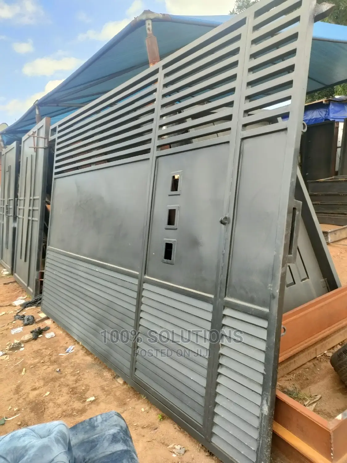 Standard Gray Gate Design for the Best of Your Home in Alimosho - Doors ...