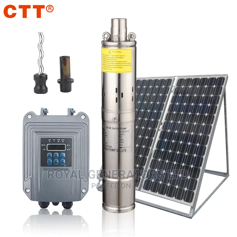 Solar Submersible Water Pumping Machine in Lekki - Plumbing & Water ...