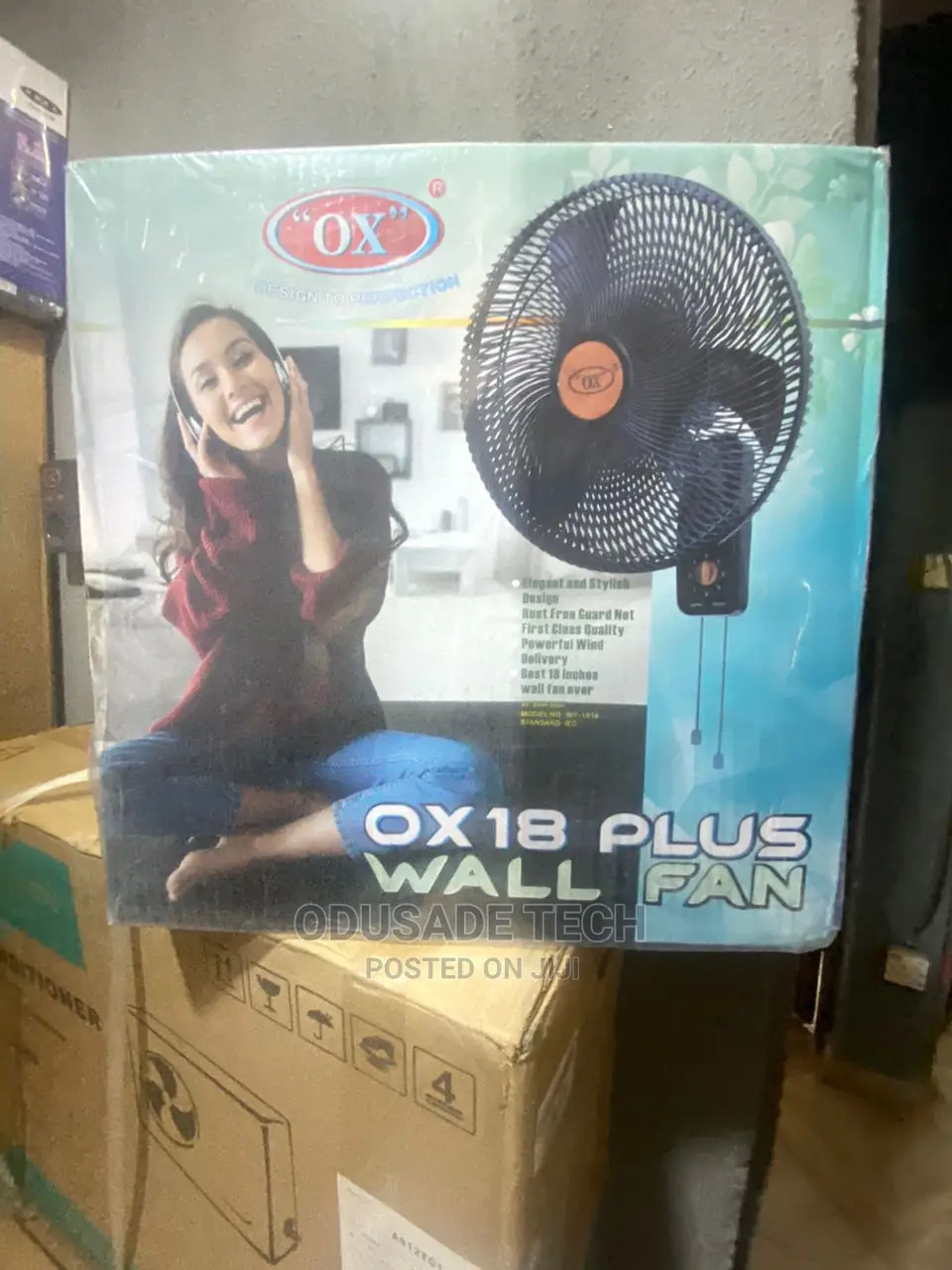 Ox- 18'' PLUS Wall Fan in Ikeja - Home Appliances, Odusade Tech | Jiji.ng