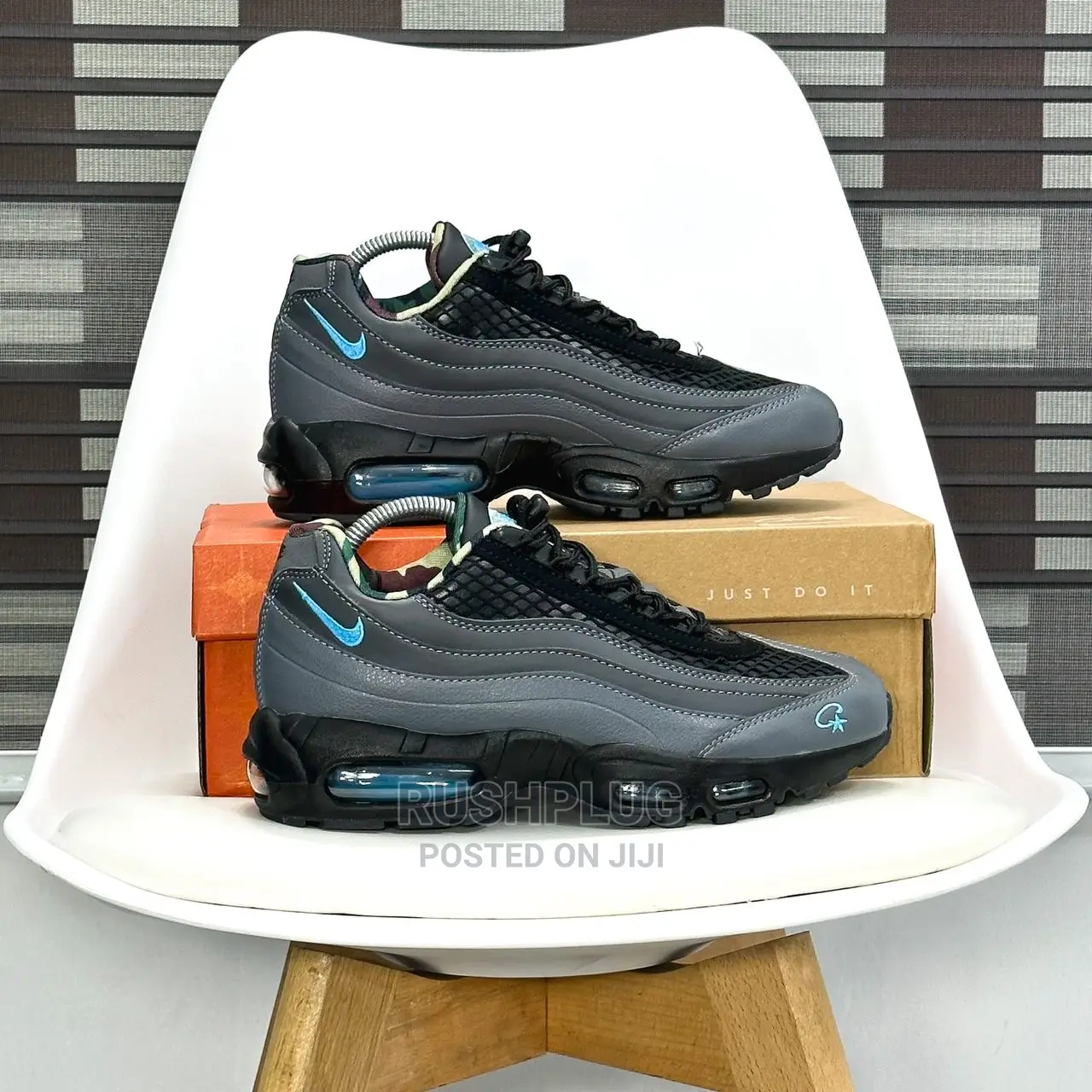 Corteiz X Nike Air Max 95 Sp “Aegean Storm”Sneakers in Lagos Island ...