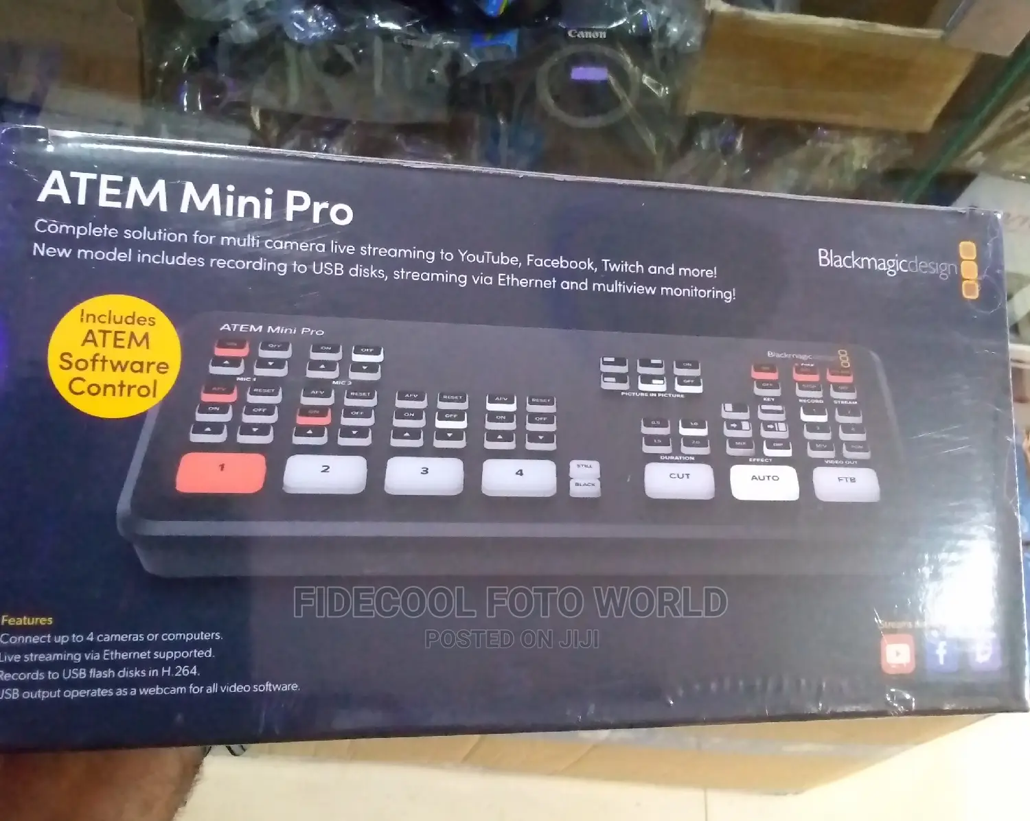 Black Magic Atem Mini Pro Video Mixer in Lagos Island (Eko ...