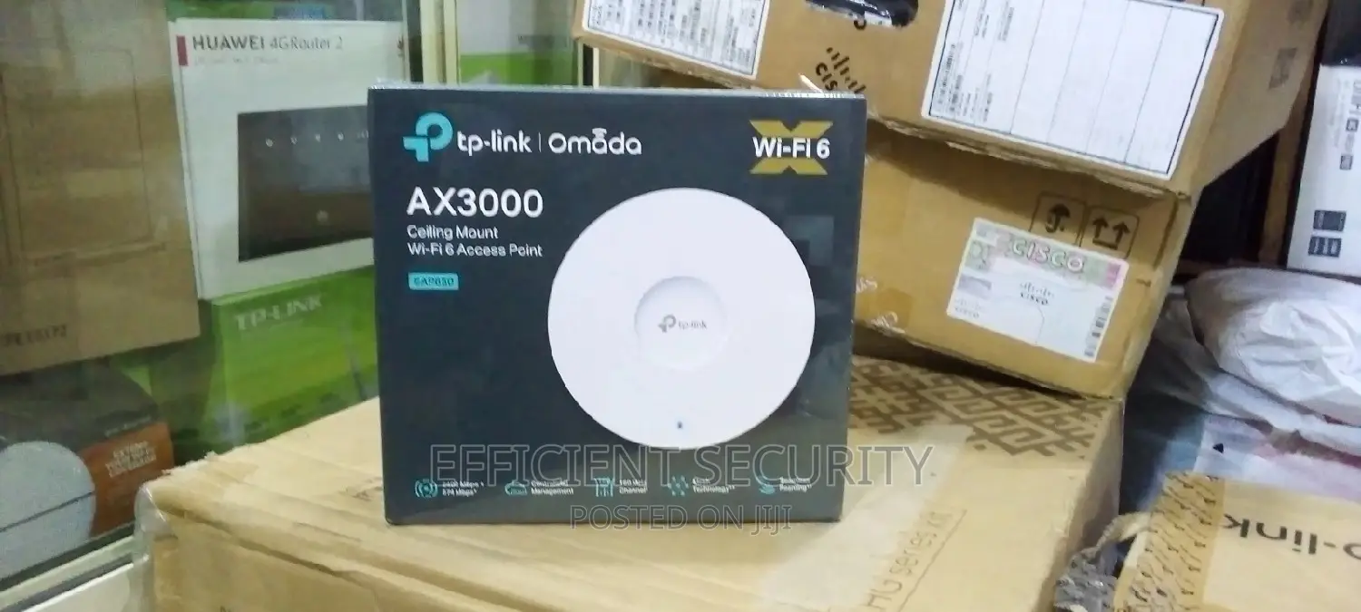 Tp-Link AX300 Ceiling Mount Wi-Fi 6 Access Point in Ikeja - Networking ...