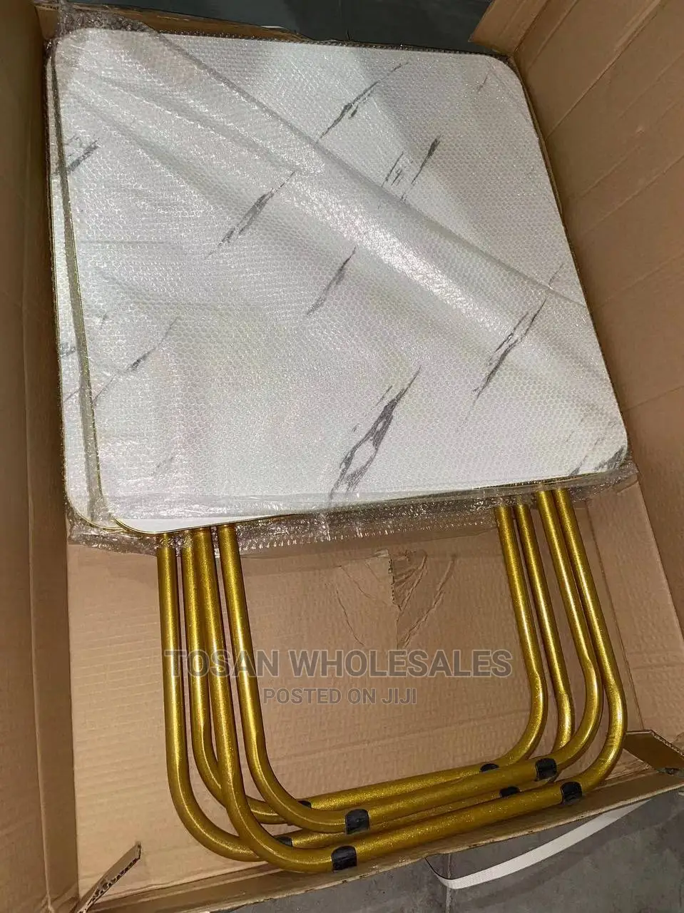 Vintage Design Foldable Table With a Chair in Lagos Island (Eko ...
