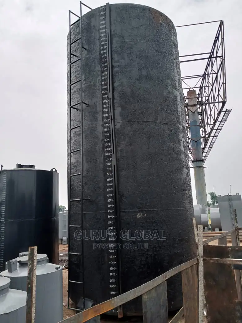30,000litres Vertical Diesel Storage Tanks in Kubwa - Manufacturing ...