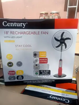 Century Rechargeable Fans in Nigeria for sale Price on Jiji.ng