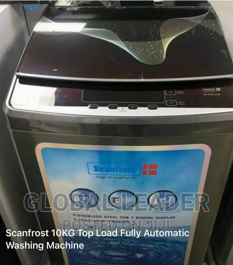 Scanfrost 10kg Top Load Fully Automatic Washmachine in Ibadan - Home ...