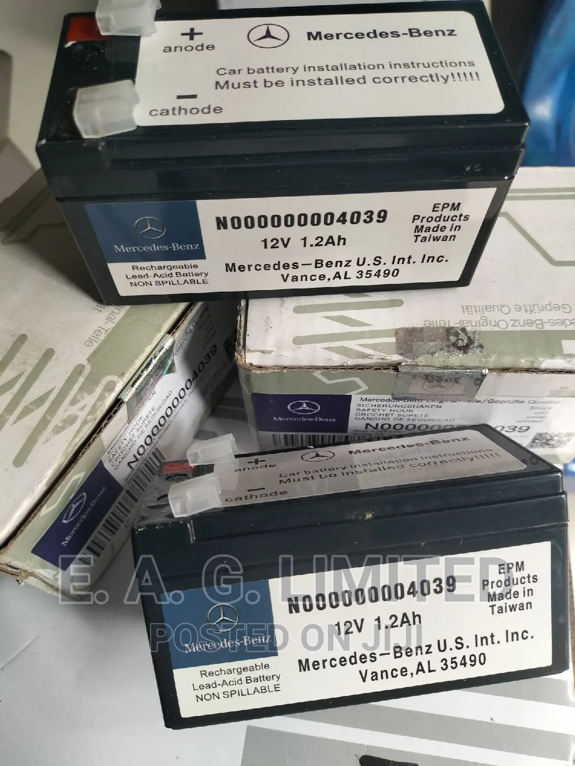 Auxillary Battery - Mercedes-benz (000000-004039) in Surulere - Vehicle ...