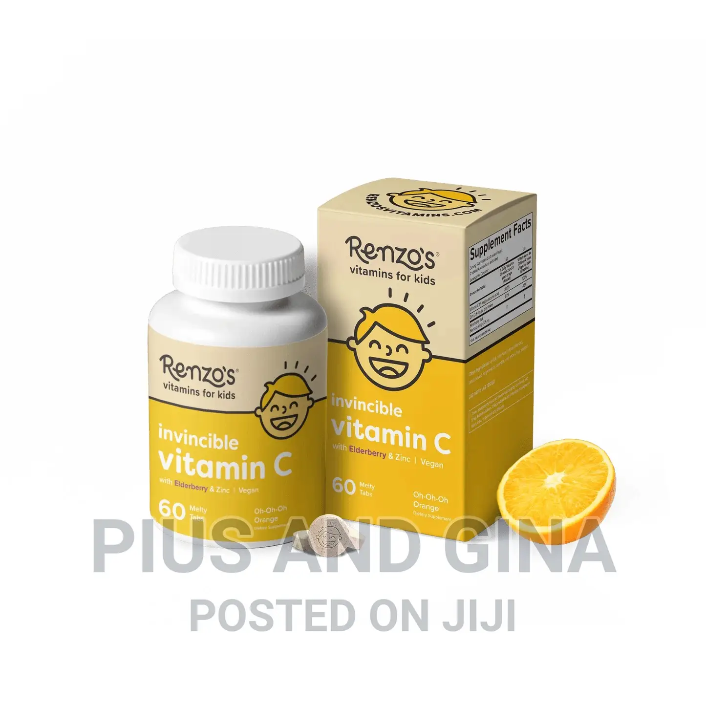 Renzo's Invisible Vitamin C X 60 Melty Tabs in Ikeja - Vitamins ...