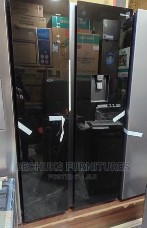 Hisense Black Mirror Side by Side (Water Dispenser)-Fridge in Ikeja ...
