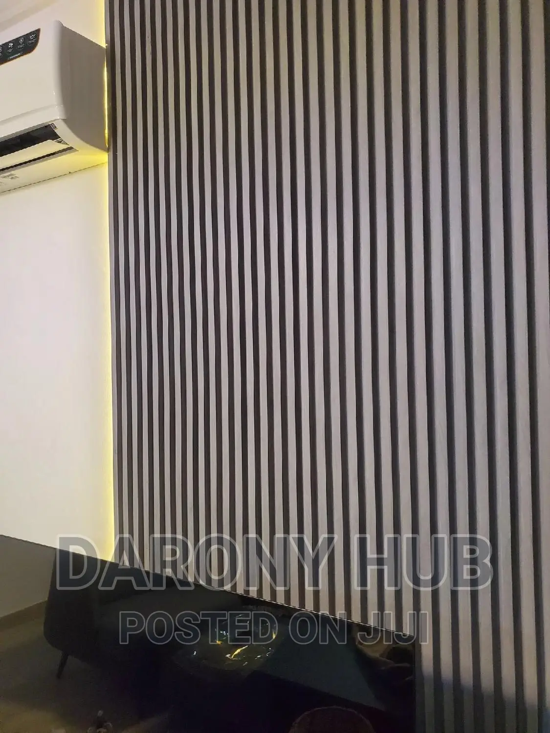 Fluted Panel With LED for Bedside TV Areas and Boring Walls in Ikeja ...