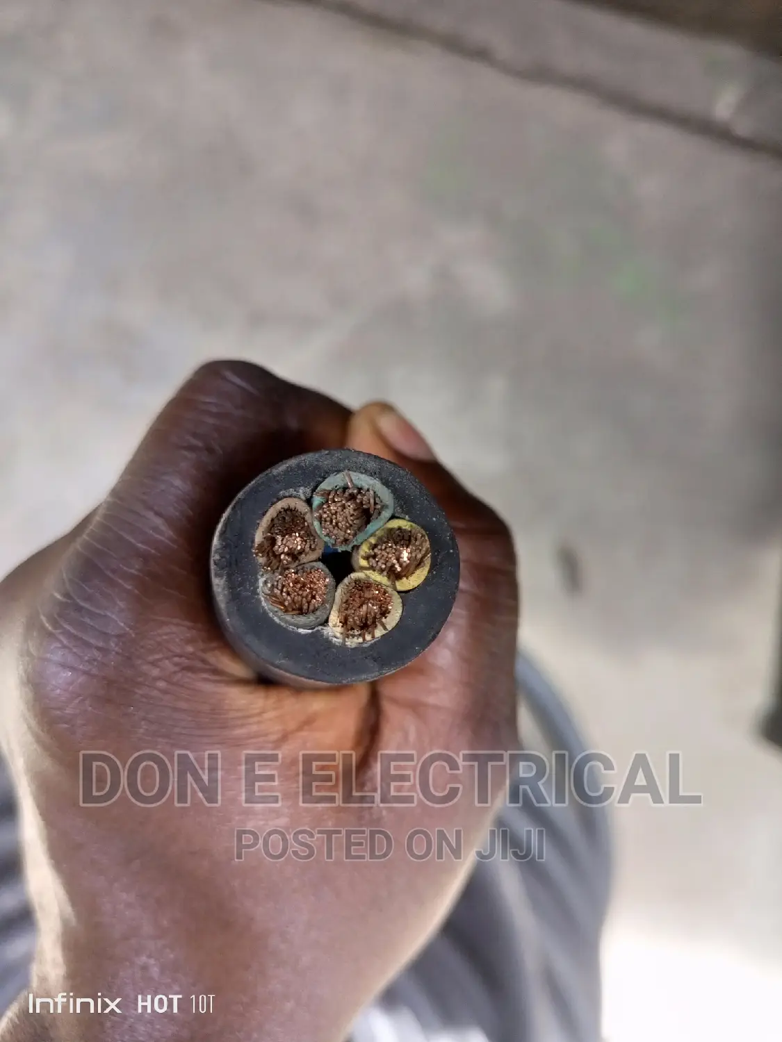 10mm 5core DC Flex Cable 100 Percent Copper in Lagos Island (Eko ...