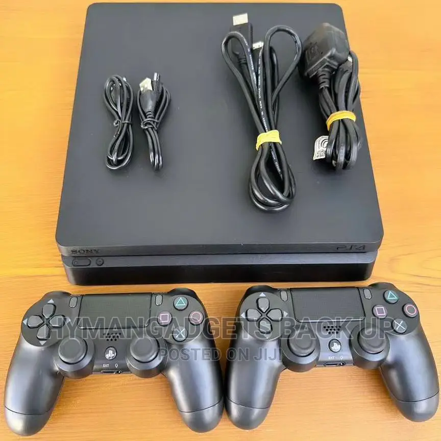 Ps4 Slim Console With 2 Pads in Ikeja - Video Game Consoles, Nkechi Cynthia | Jiji.ng