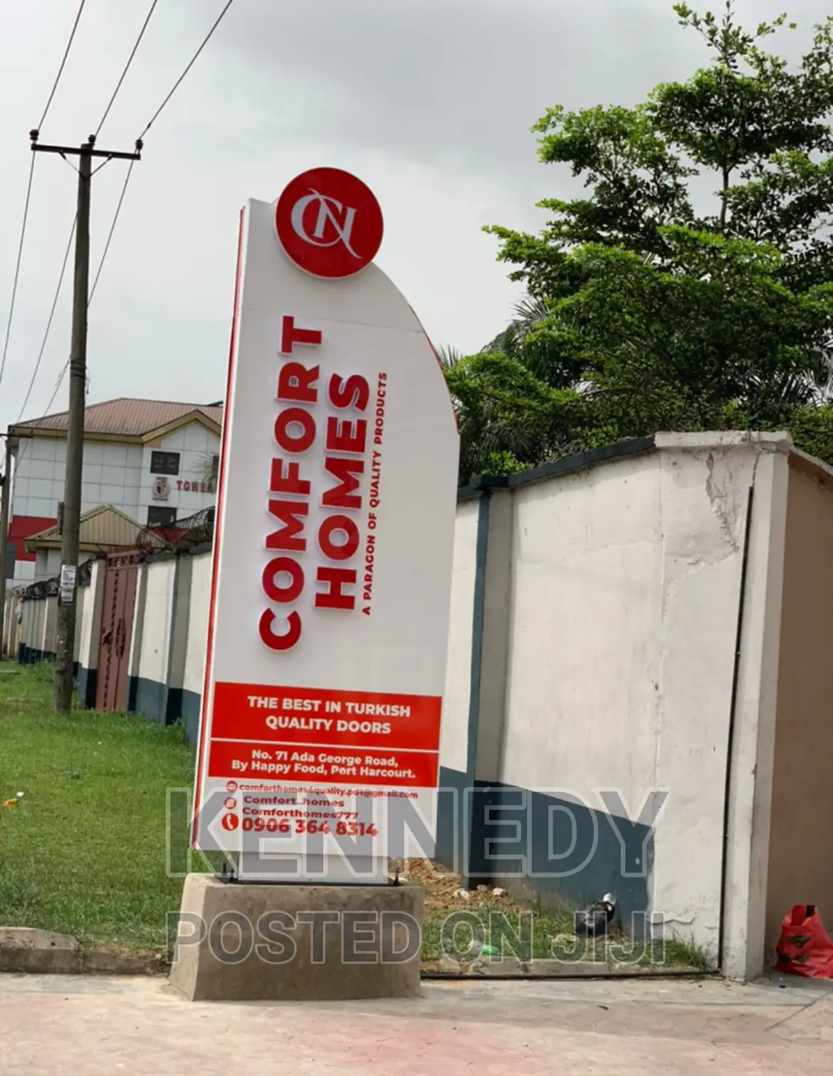 Signage Pylon Design and Production in Port-Harcourt - Printing ...