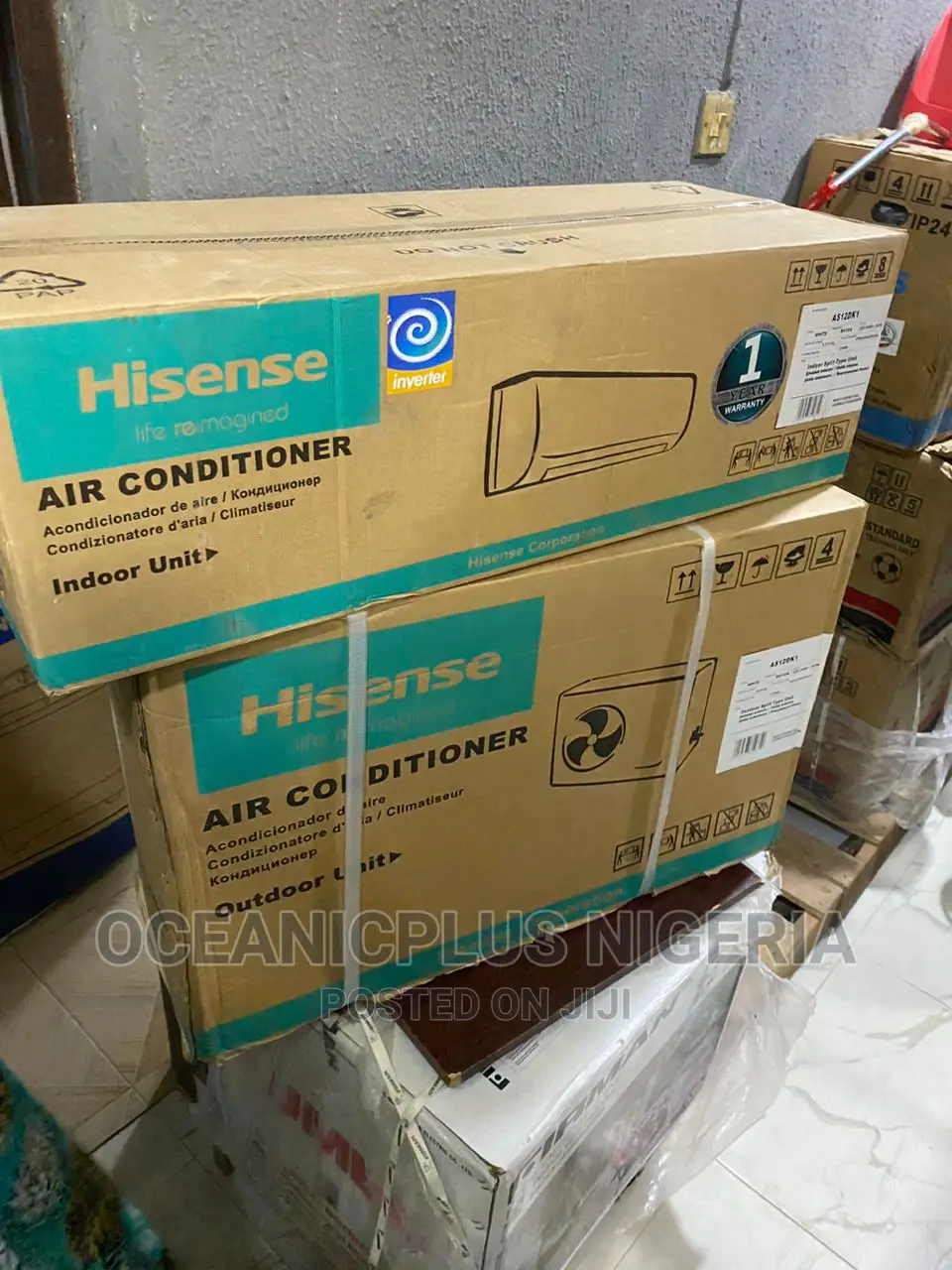 Hisense Split 1.0 HP Inverter Air-Conditioner in Lagos Island (Eko ...