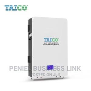 Taico 10.24kwh 51.2volts 200ah Lifepo4 Lithium Battery in Ojo - Solar ...