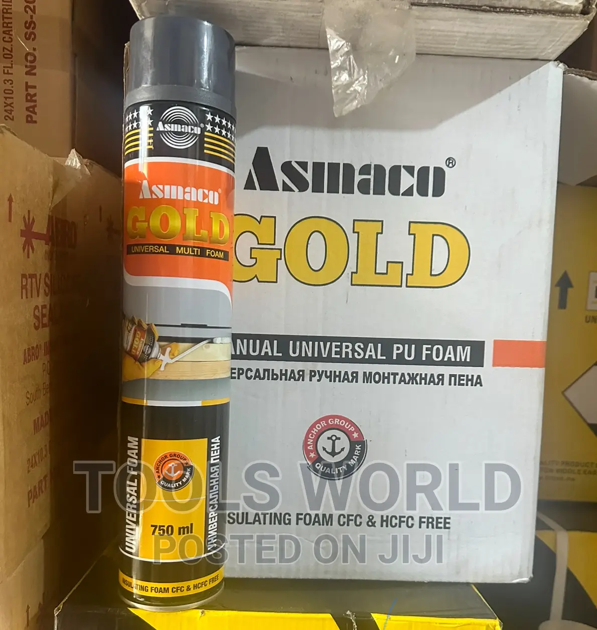ASMACO PU Foam Sealant in Lagos Island (Eko) - Building Materials, Ajisafe Olawale | Jiji.ng