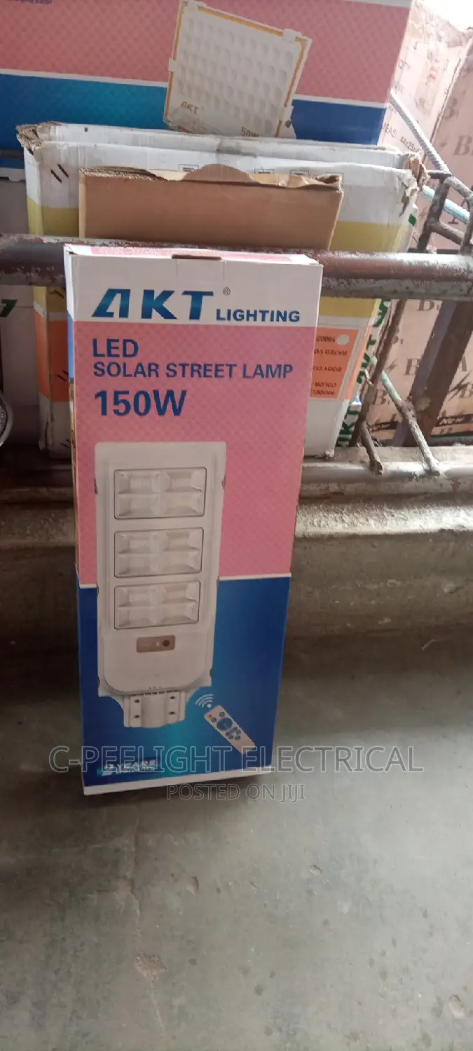 Original 150W AKT Solar Street Light in Lagos Island (Eko) - Home ...